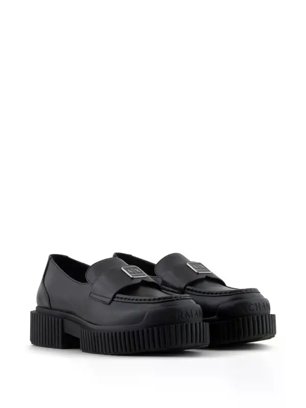 Armani Exchange Leather Loafers