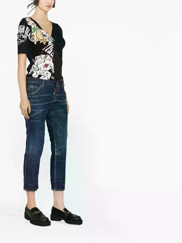 Dsquared2 Cropped Jeans