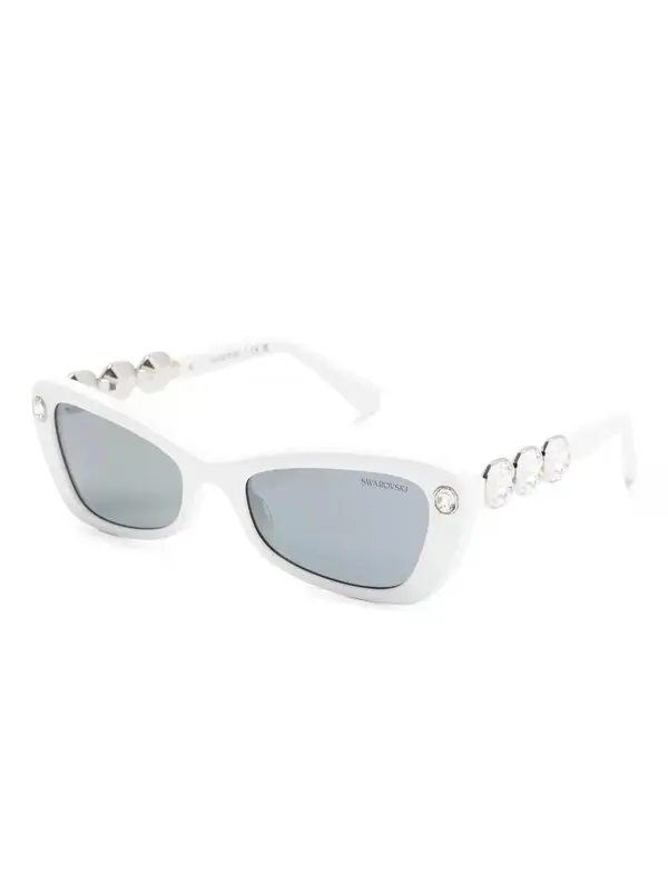 SWAROVSKI Rectangle-frame Sunglasses