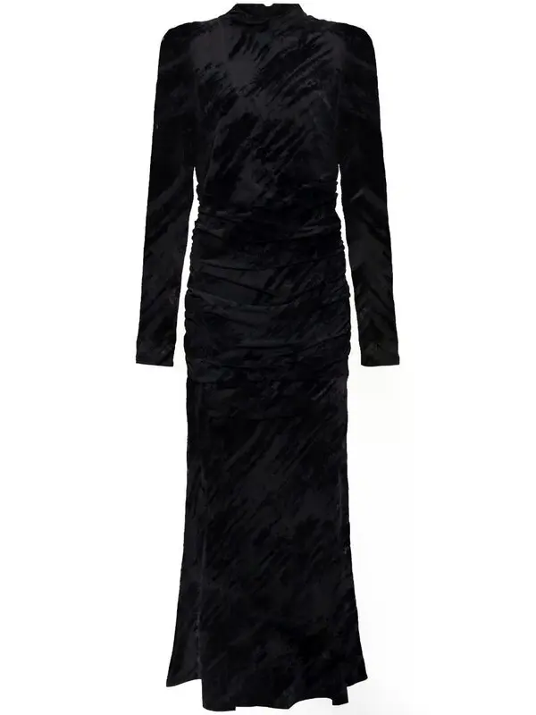 GESTUZ Long-sleeved Ankle-length Dress