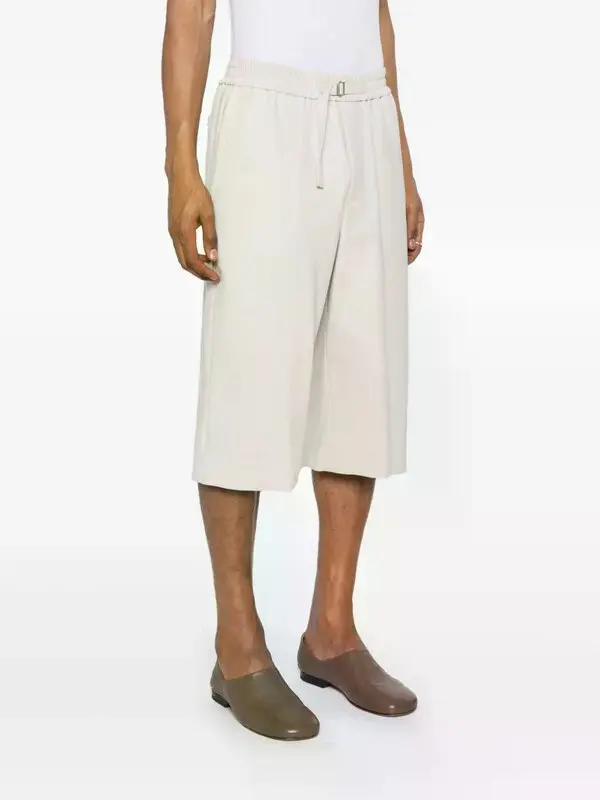 AMI Paris Logo-plaque Shorts