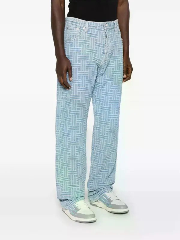 Kenzo Weave Button Jeans