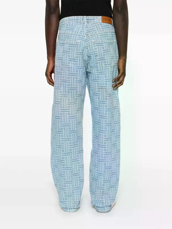 Kenzo Weave Button Jeans