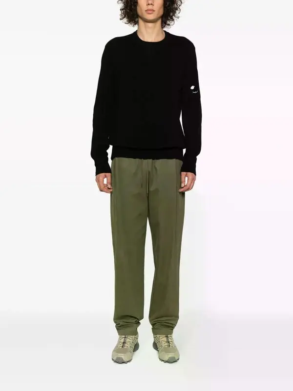 C.P. COMPANY Lens-detail Crew-neck Jumper