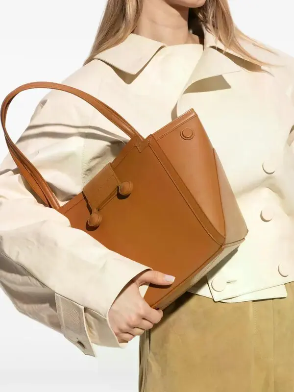 Marni Embossed Leather Shoulder Bag