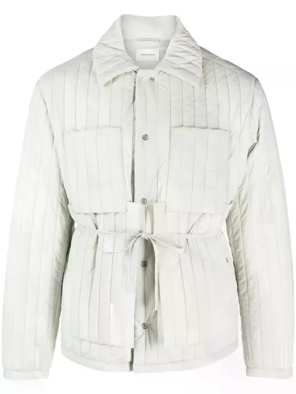 CRAIG GREEN Belted Quilted Shirt Jacket