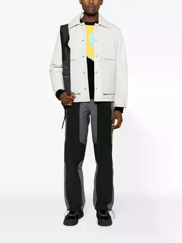 CRAIG GREEN Belted Quilted Shirt Jacket