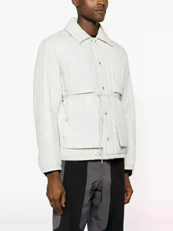 CRAIG GREEN Belted Quilted Shirt Jacket