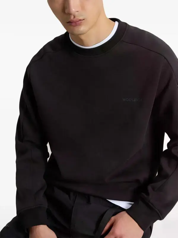Woolrich Logo-print Cotton-blend Sweatshirt