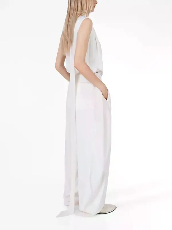 Stella McCartney One-shoulder Neck-strap Blouse - White