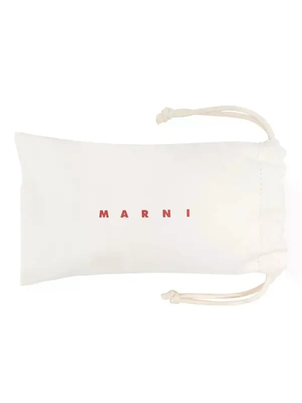 Marni Cumulus Cloud Oval-frame Sunglasses