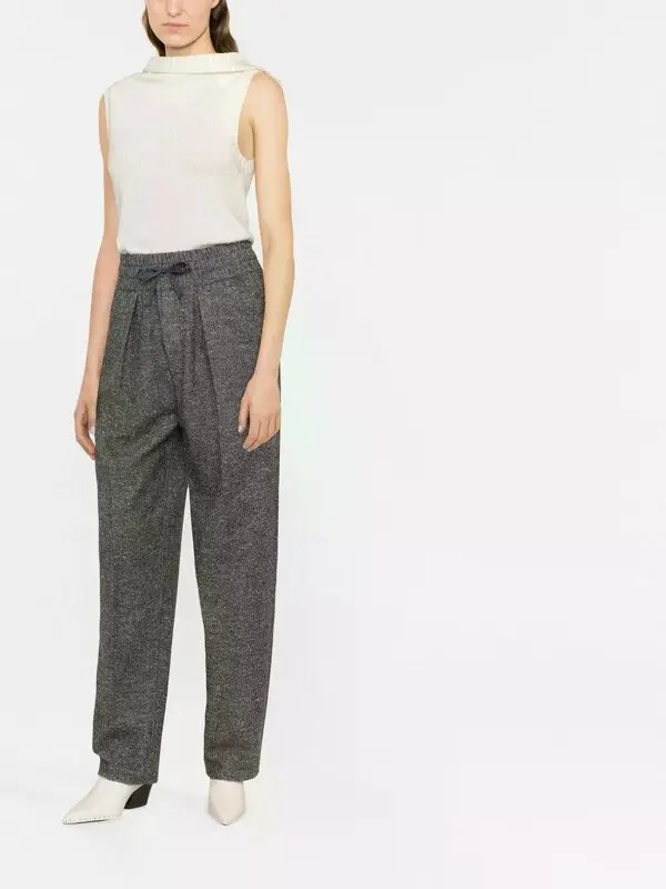 MARANT ETOILE Miroki Drawstring Tapered Trousers