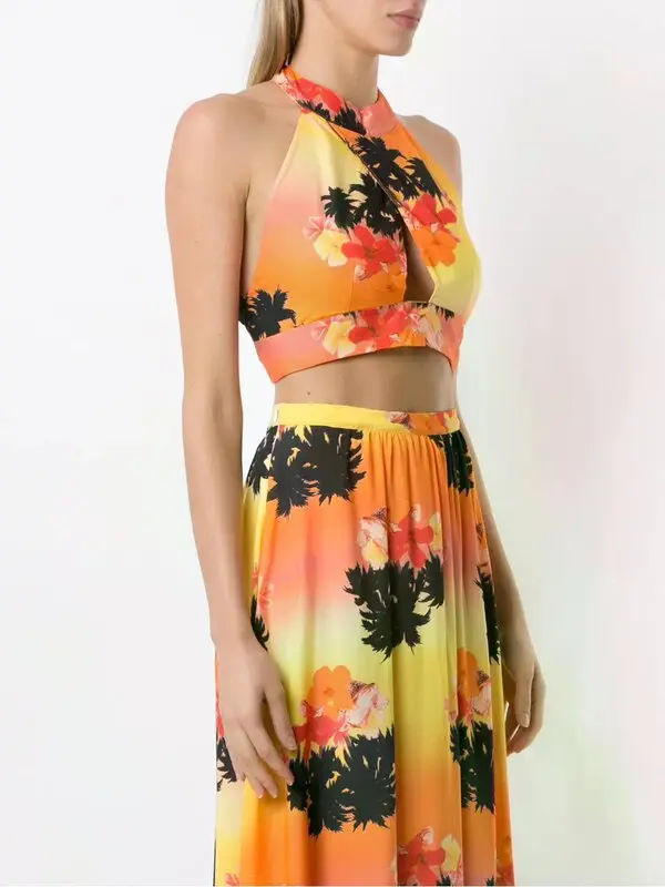AMIR SLAMA Halter Neck Blouse