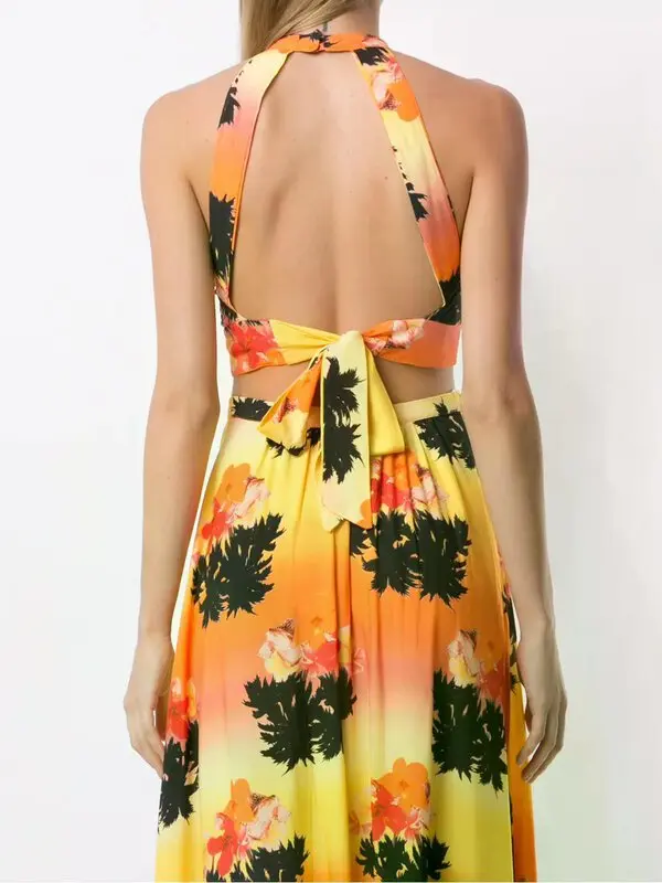 AMIR SLAMA Halter Neck Blouse
