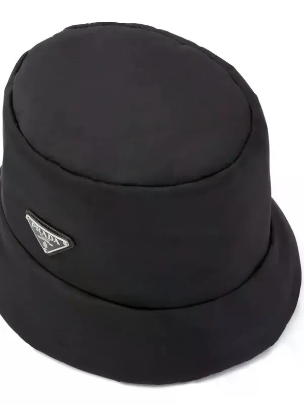 Prada Logo-appliqué Padded Bucket Hat