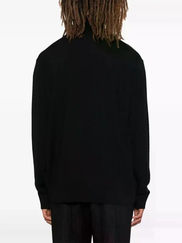 Iceberg Turtleneck Virgin Wool Sweater