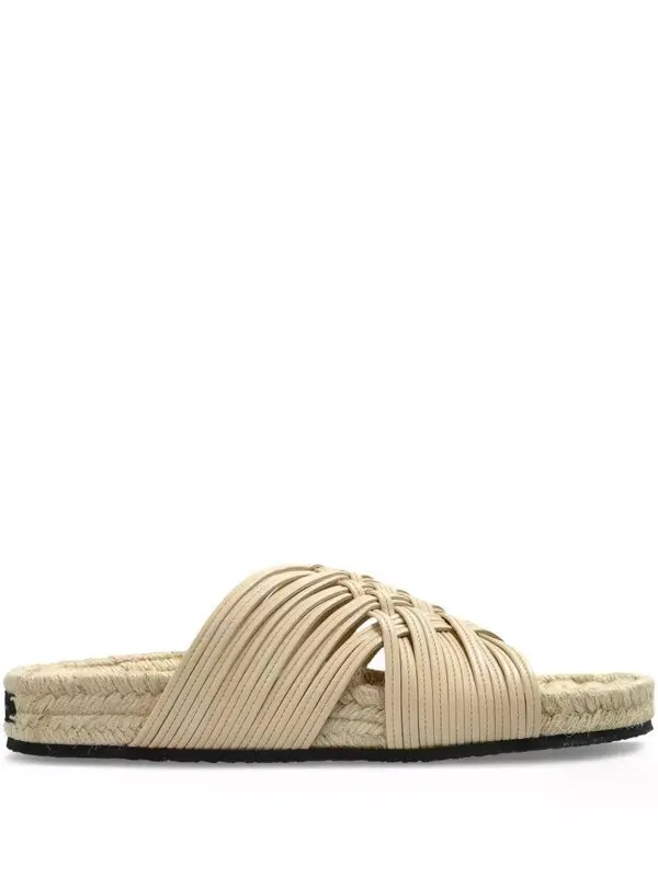 Stella McCartney Crossover-strap Slides