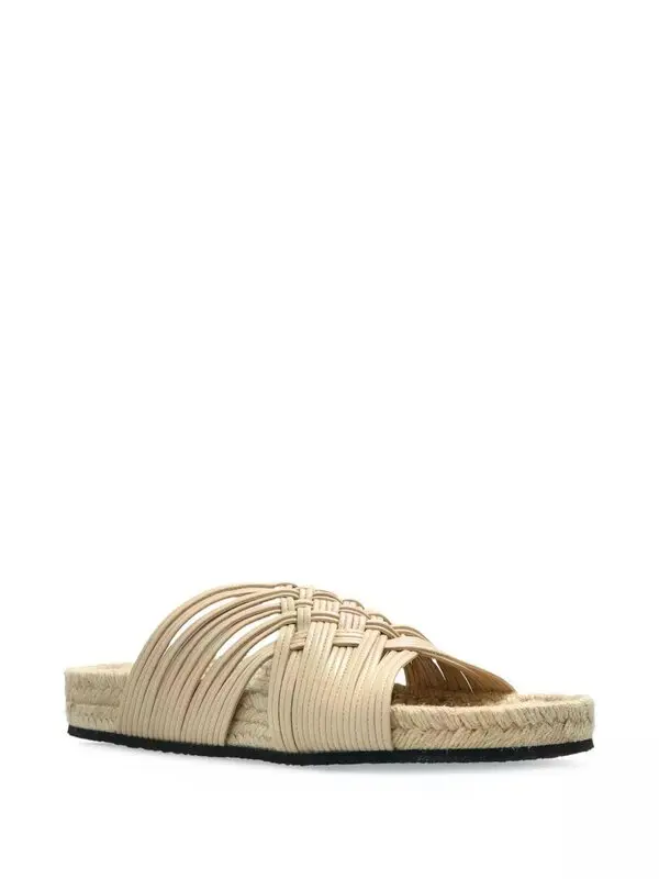Stella McCartney Crossover-strap Slides