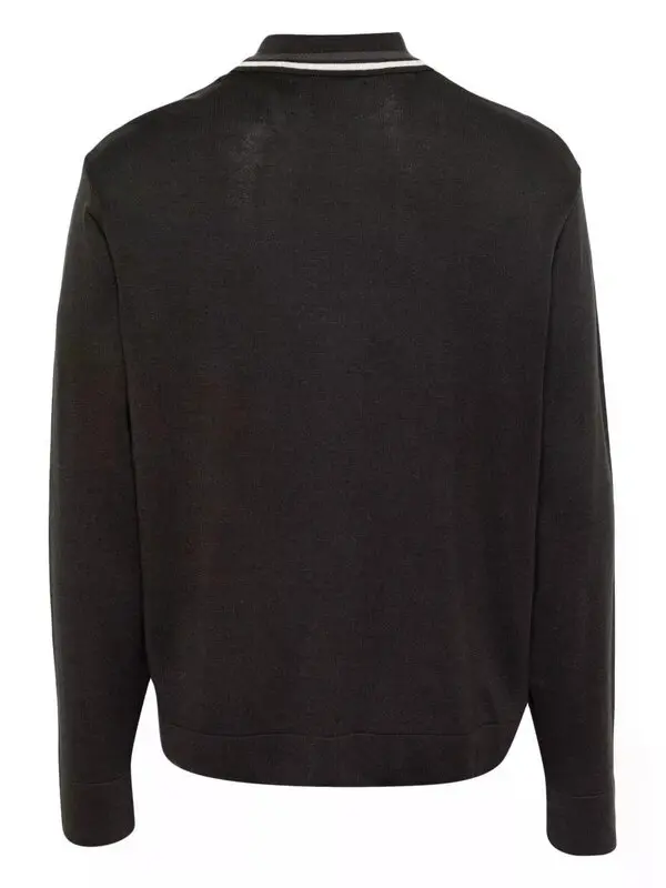 AWAKE NY Striped Jersey Cardigan