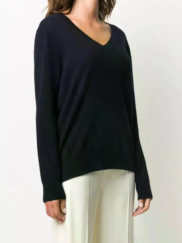 Vince Weekend V-neck Jumper - Blue