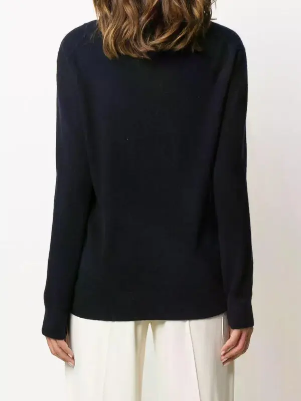 Vince Weekend V-neck Jumper - Blue