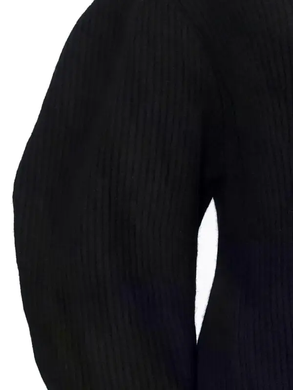 JIL SANDER Ribbed-knit Cardigan