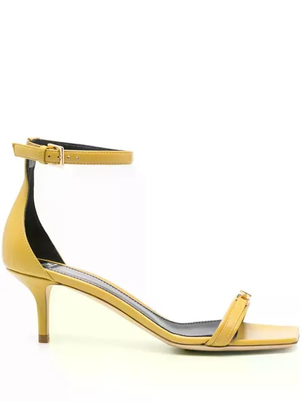 Elisabetta Franchi Logo-plaque 65mm Sandals