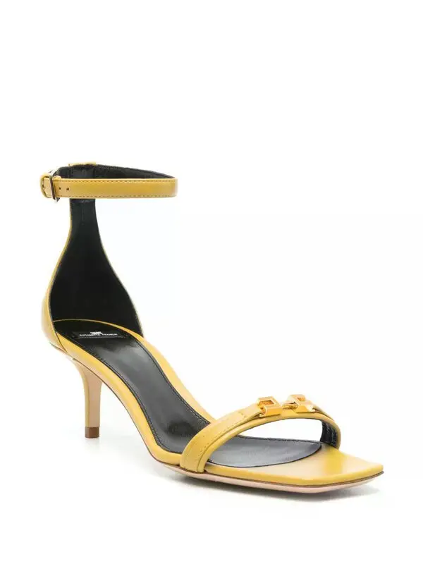 Elisabetta Franchi Logo-plaque 65mm Sandals