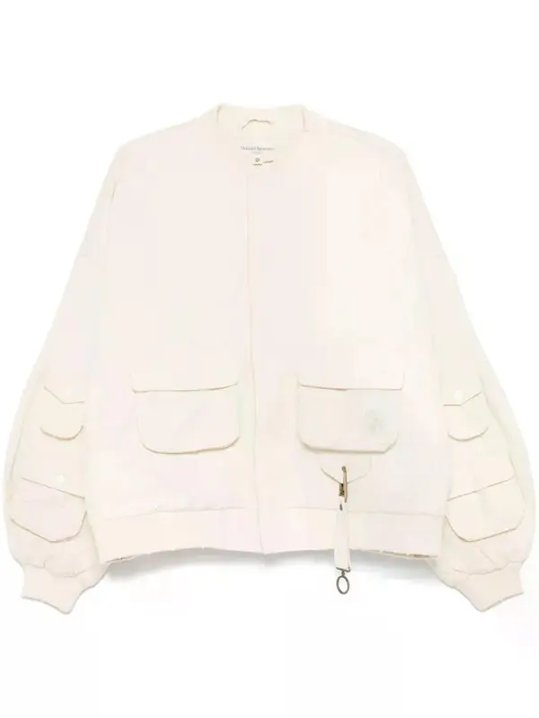 UNTITLED ARTWORKS Washed Cargo Bomber Jacket