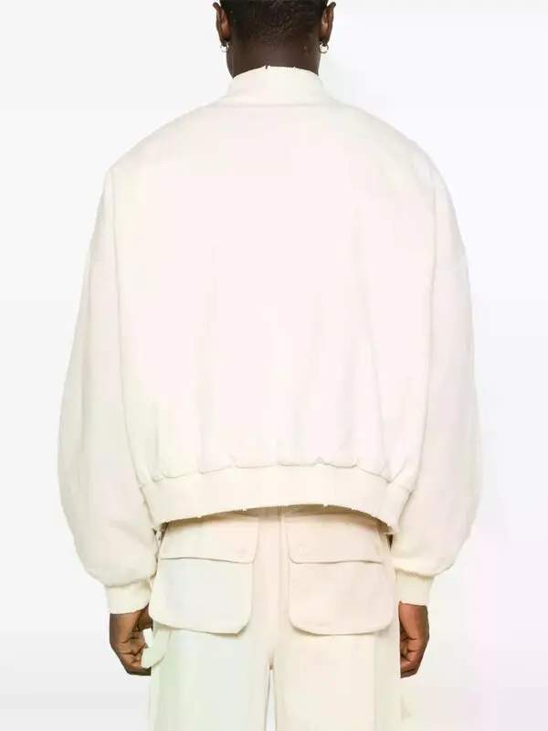 UNTITLED ARTWORKS Washed Cargo Bomber Jacket