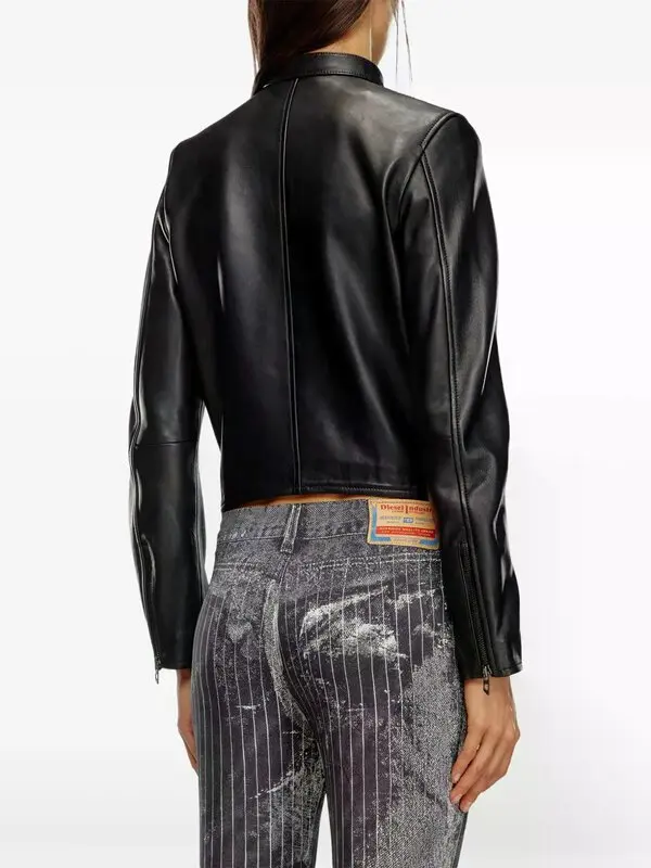 DIESEL® L-ayla Leather Biker Jacket