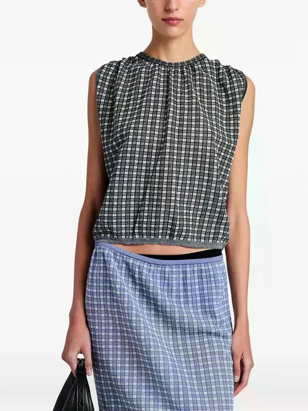 Proenza Schouler White Label Bradley Top - Black