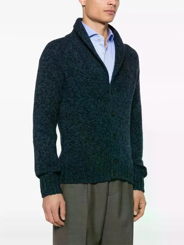 BARBA NAPOLI Virgin Wool Cardigan
