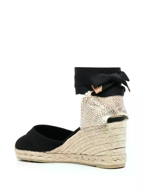 CastaÑer Carina Lace-up Wedge Espadrilles