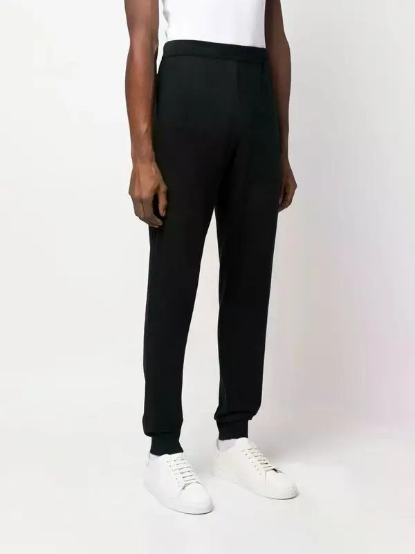 Corneliani Jersey-knit Track Pants - Blue