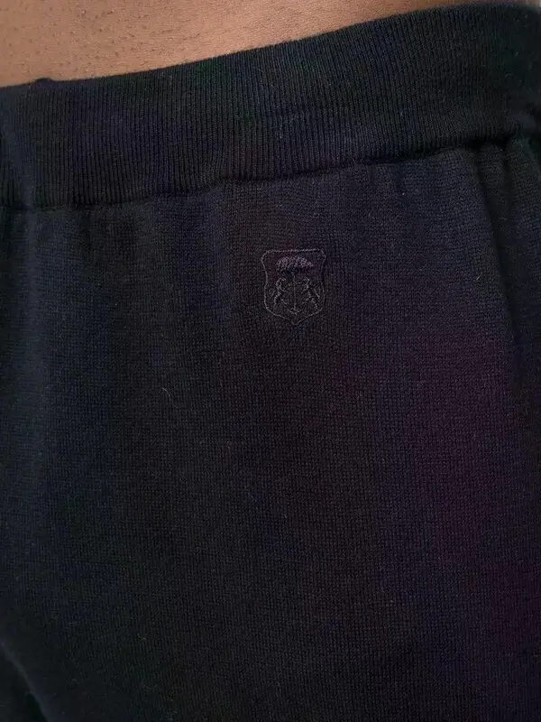 Corneliani Jersey-knit Track Pants - Blue