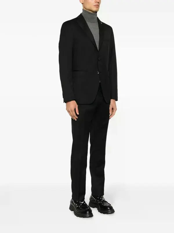 Tagliatore Two-piece Single-breasted Suit - Black