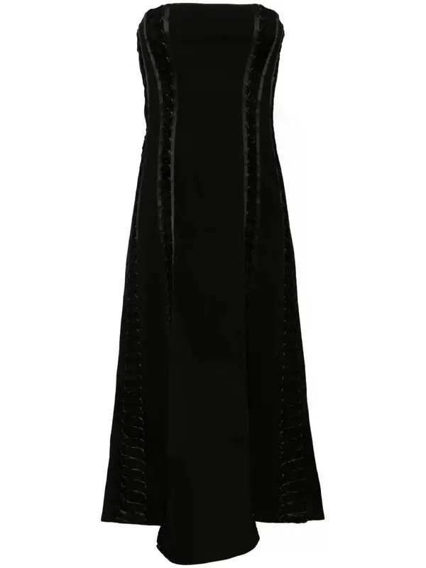 Simkhai Dennison Bustier Midi Dress