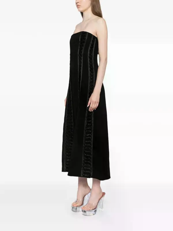 Simkhai Dennison Bustier Midi Dress