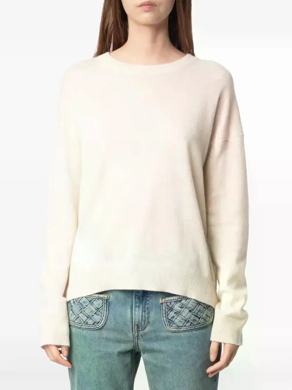 Zadig&Voltaire Cici Patch Jumper - Neutrals