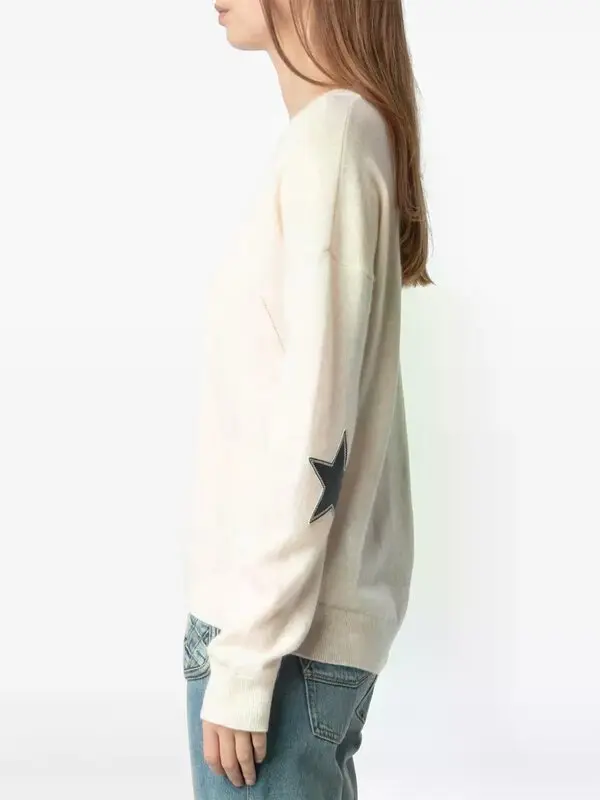Zadig&Voltaire Cici Patch Jumper - Neutrals