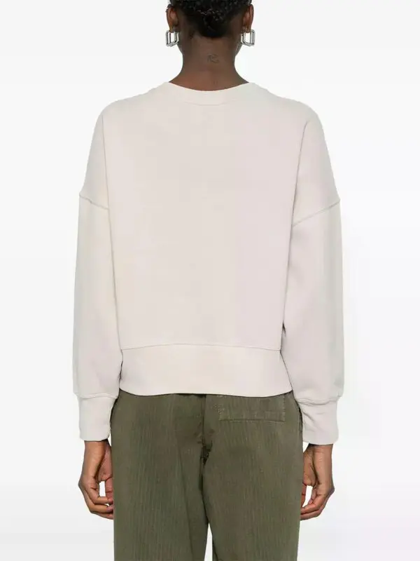 Dkny Sequined-logo Sweatshirt