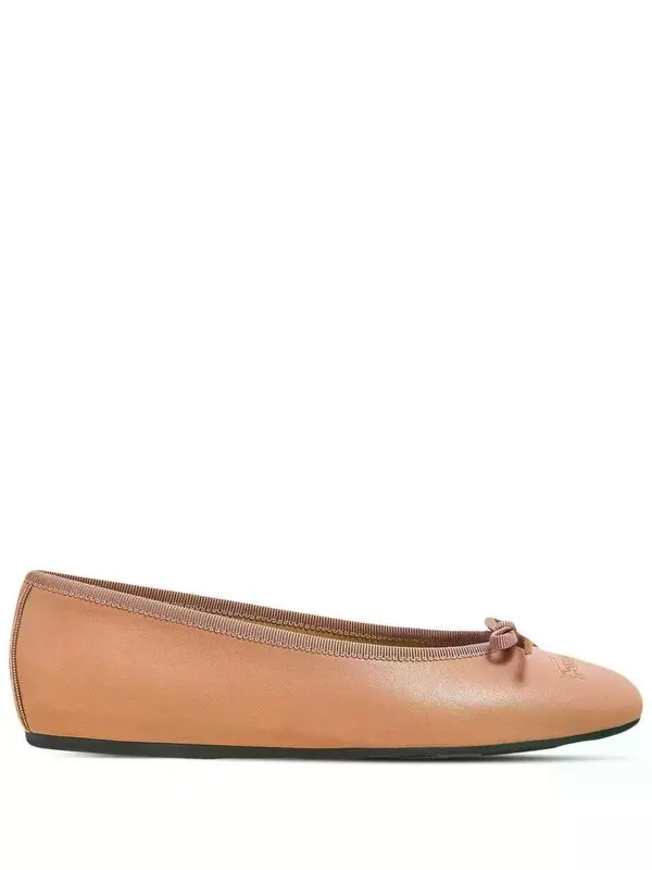 FERRAGAMO Bow-detail Ballet Flats