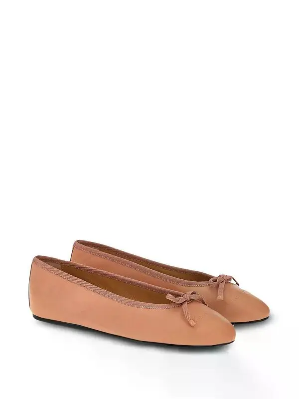 FERRAGAMO Bow-detail Ballet Flats