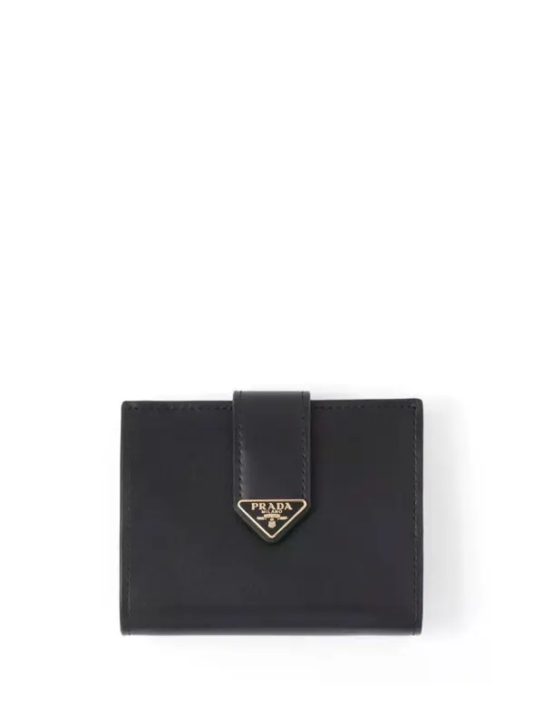 Prada Triangle-logo Leather Wallet