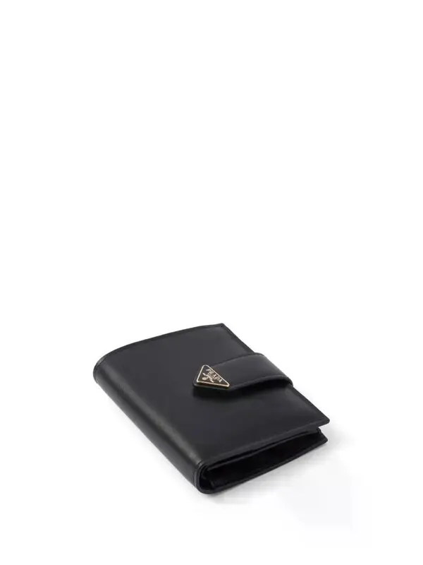 Prada Triangle-logo Leather Wallet