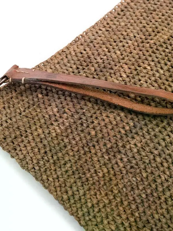 IBELIV Zipped Clutch - Brown