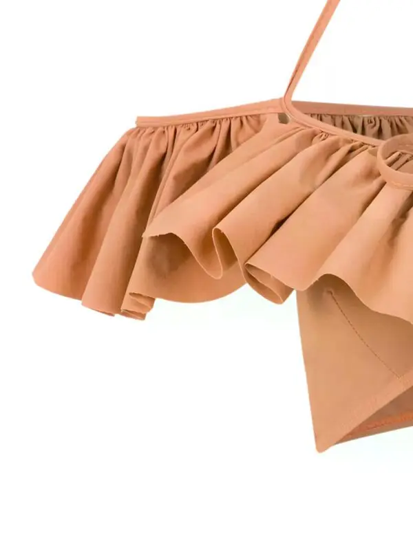AMIR SLAMA Ruffled Bikini