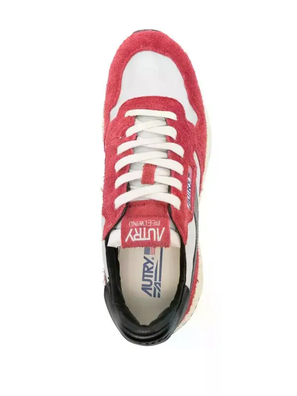 AUTRY Reelwind Panelled Sneakers - Red