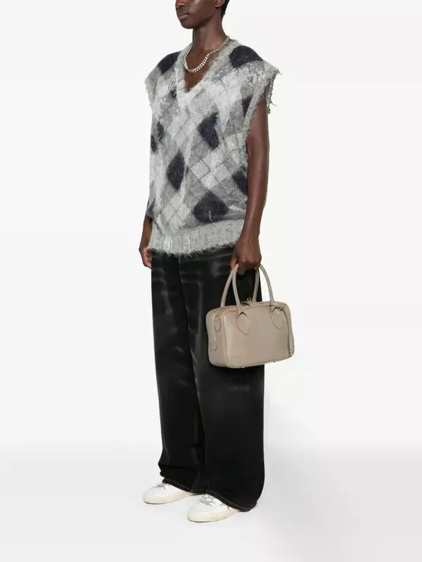 GOLDEN GOOSE Leather Tote Bag - Neutrals